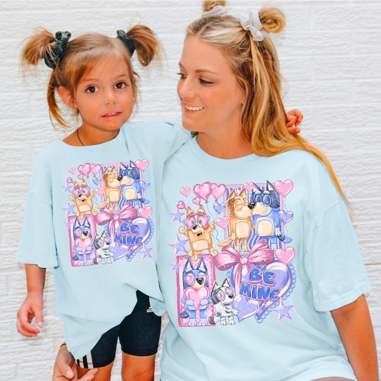 Be Mine Bluey DTF Transfer: Adorable, Customizable Prints for Sweet Cr ...