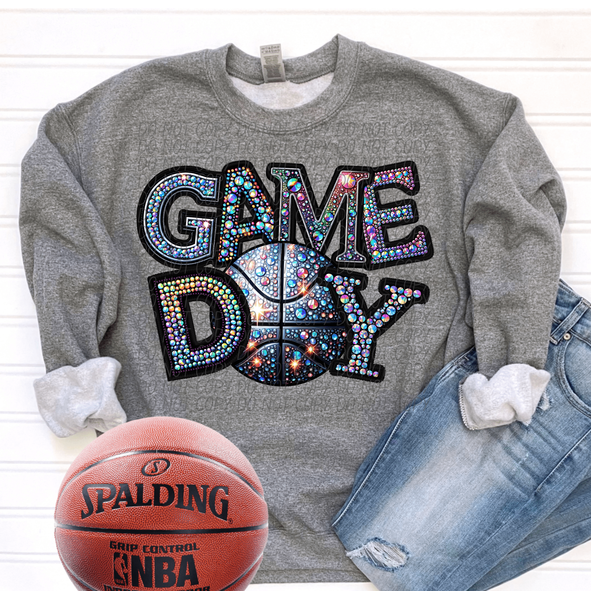 Basketball Game Day DTF Transfer – Ready to Press Sports Design for ...