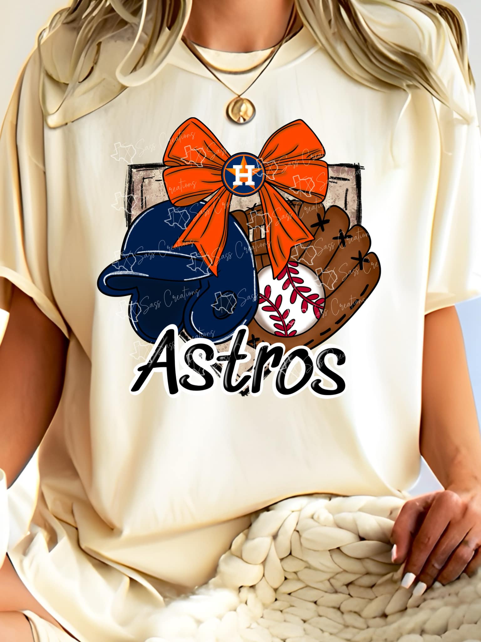Coquette Houston Astros Baseball DTF Transfer – Sporty & Chic Game Day ...