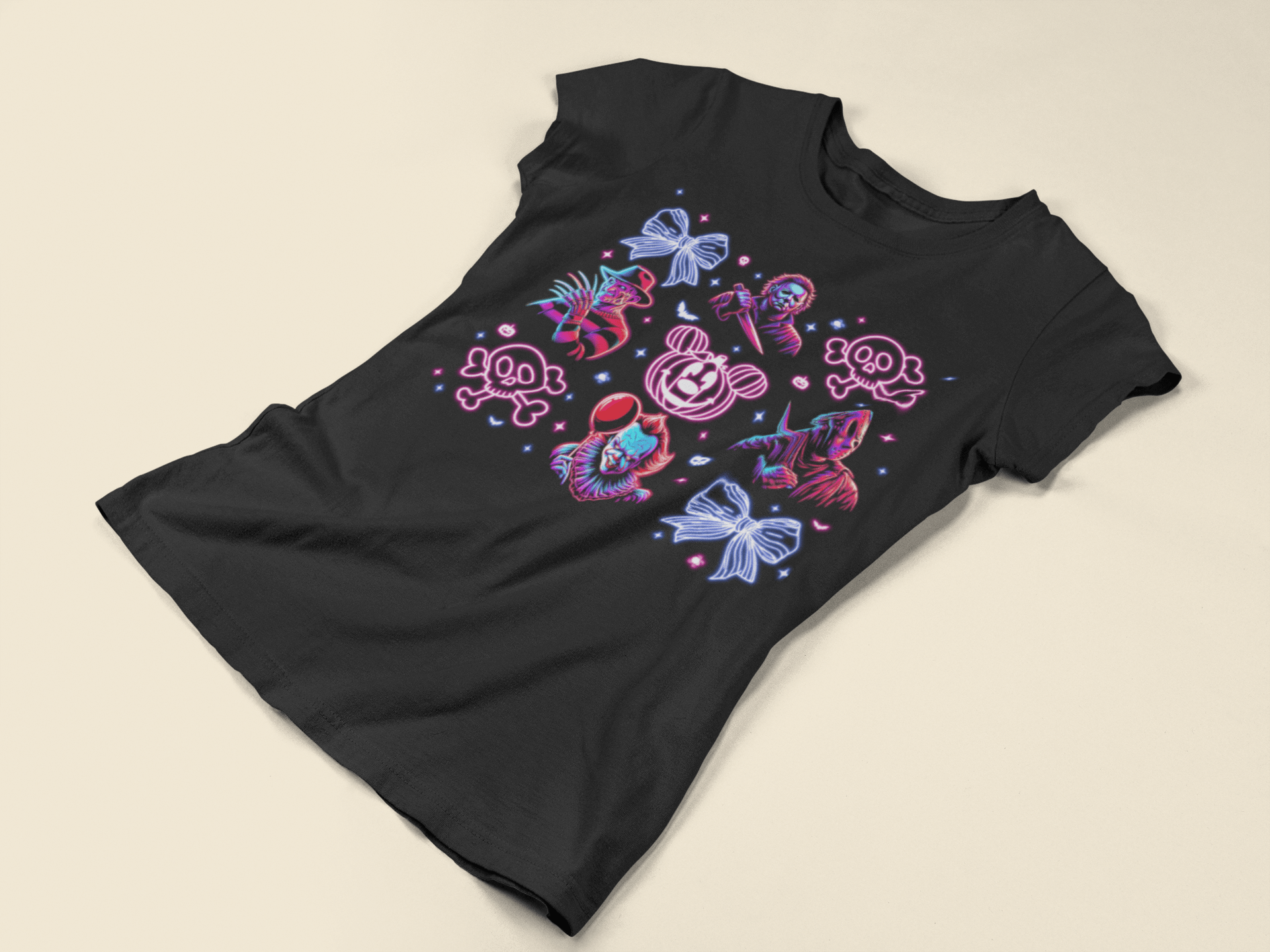 Horror Neon DTF - Vibrant Custom Transfers for Your Designs – KT ...