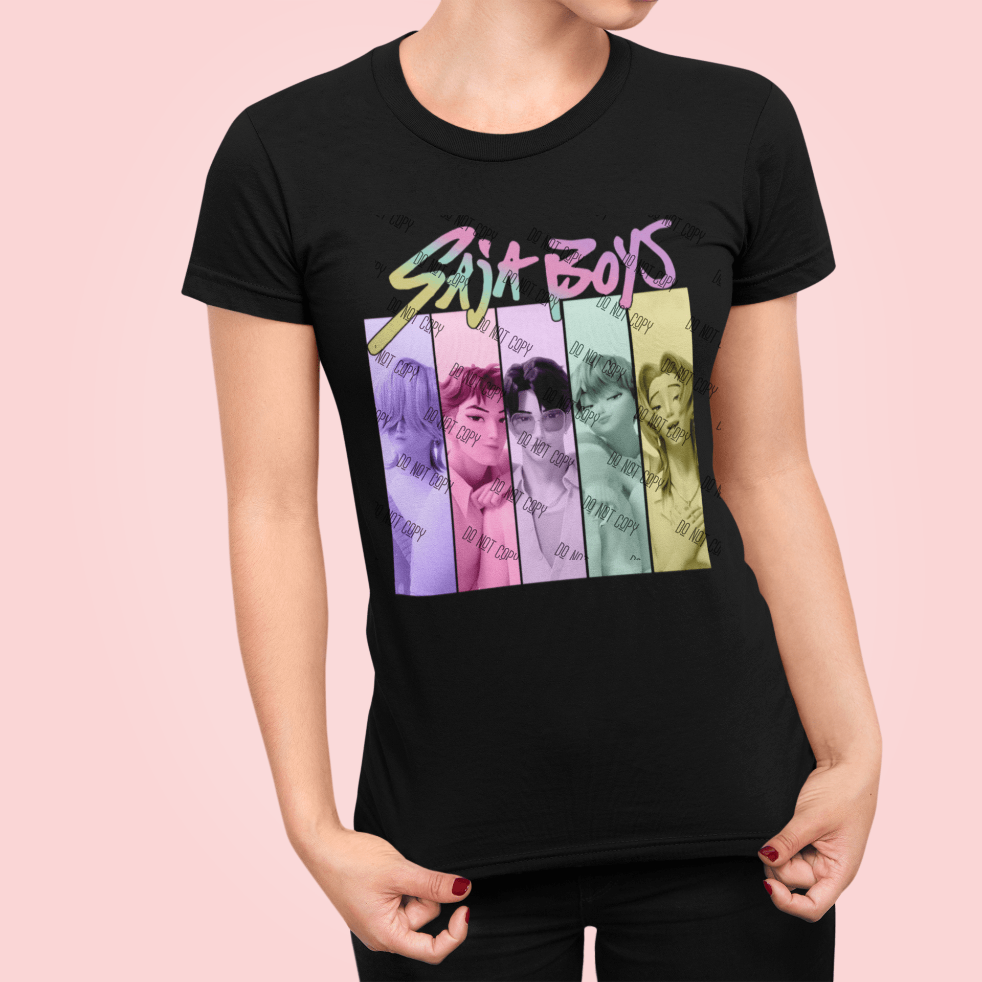 K-Pop Demon Hunter DTF Transfer | Anime-Inspired Ready-to-Press Design ...