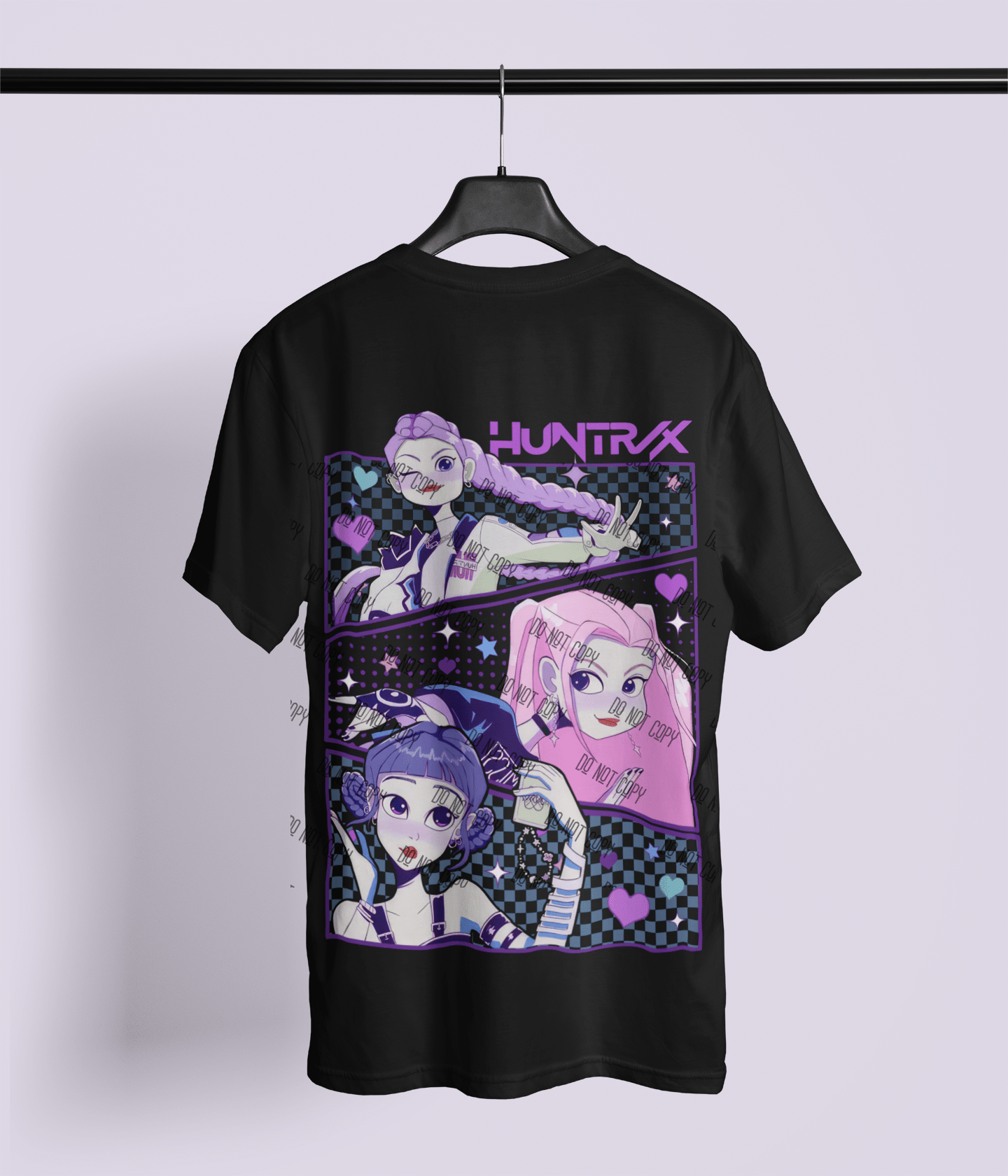 K-Pop Demon Hunter DTF Transfer | Ready-to-Press Anime-Inspired Design ...