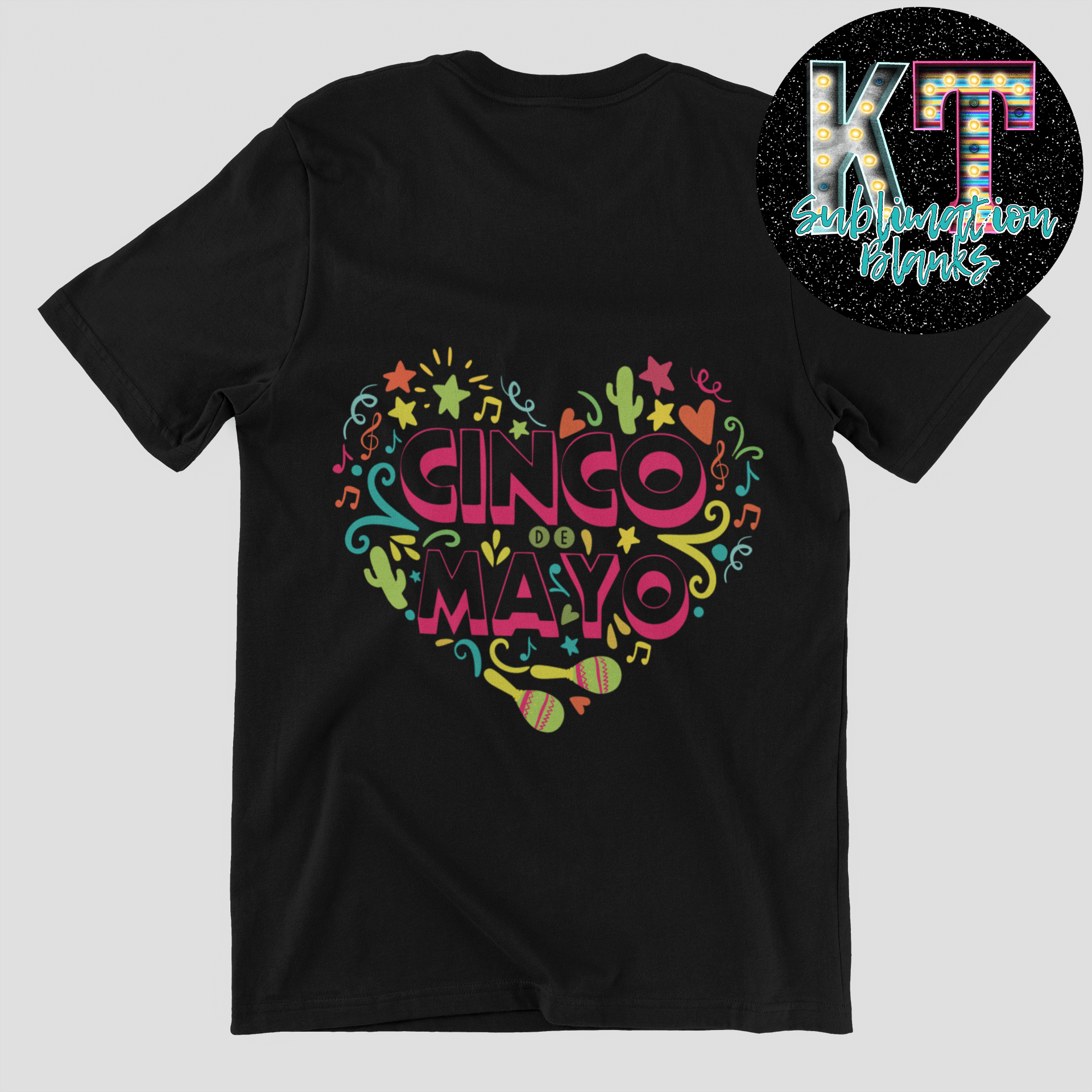 Cinco de Mayo DTF Transfer – Mexican Fiesta Design, Colorful & Ready t ...
